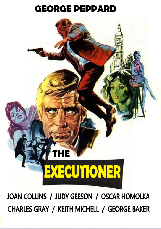 THE EXECUTIONER (1970) George Peppard Joan Collins judy Geeson Keith Michel