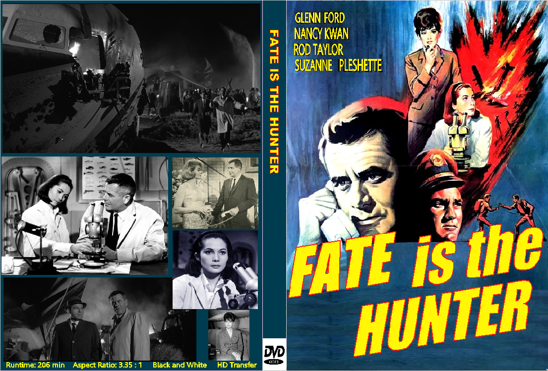 FATE IS THE HUNTER (1964) Glenn Ford Suzanne Pleshette Nancy Kwan Rod Taylor