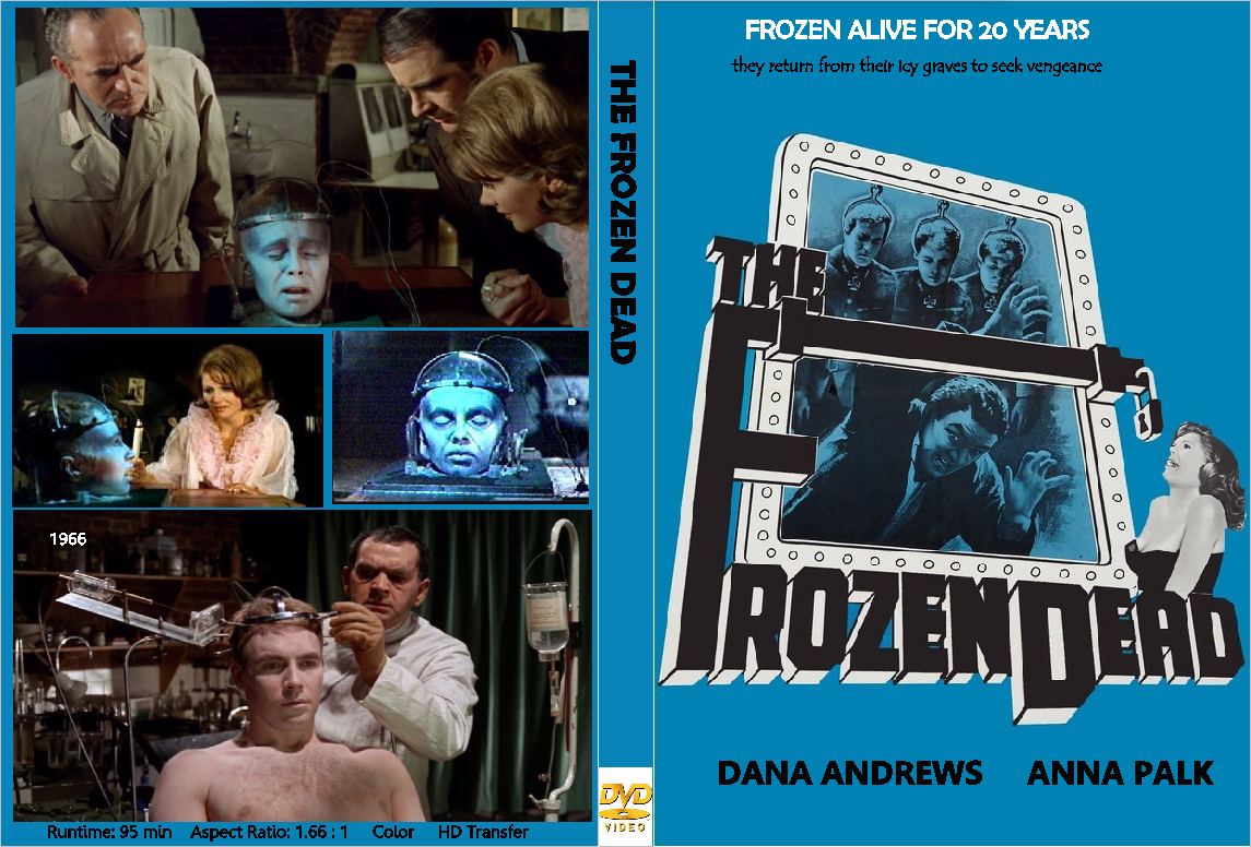 THE FROZEN DEAD (1967) Dana Andrews Anna Palk