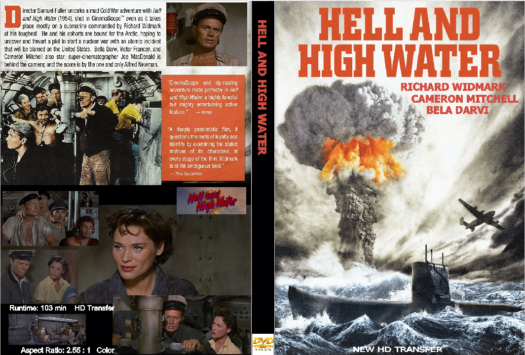 HELL AND HIGH WATER (1954) Richard Widmark