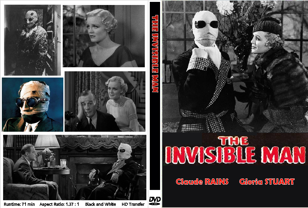 THE INVISIBLE MAN (1933) Claude Rains