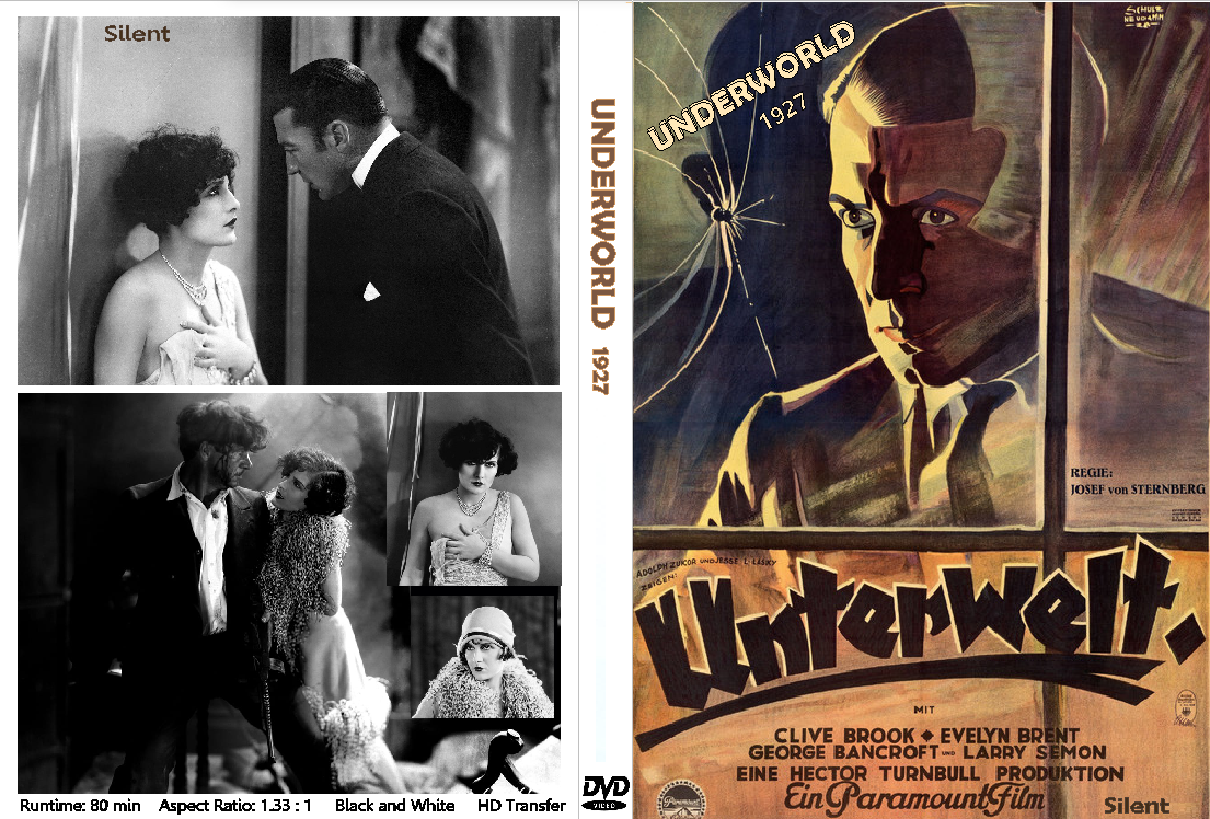 UNDERWORLD (1927) 1927 American silent crime film directed by Josef von ...
